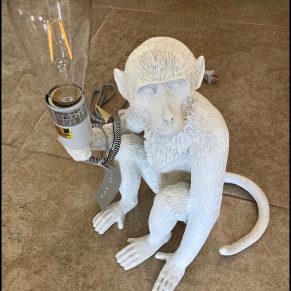 Accents | Rare Monkey Lamp | Poshmark